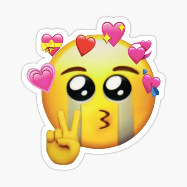 Crying Peace Sign Emoji Gifts & Merchandise | Redbubble