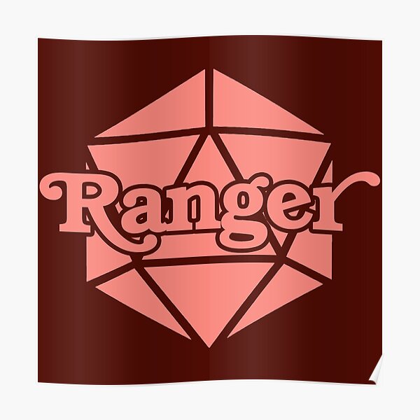 "Ranger Class Crest | Dungeons and Dragons Emblem" Poster for Sale by ...