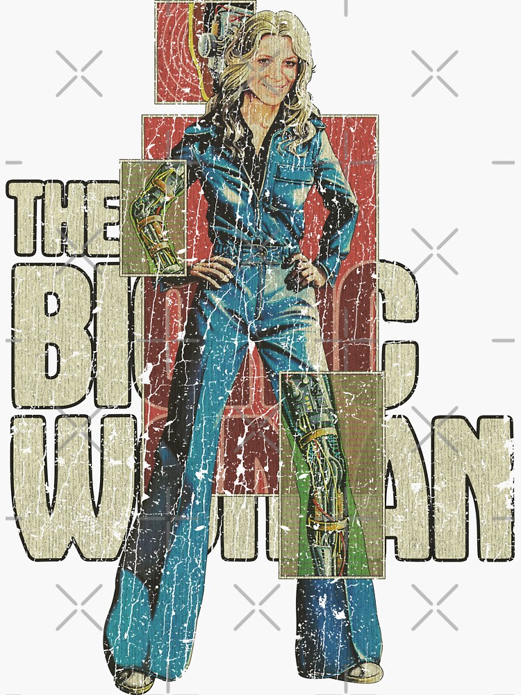 "The Bionic Woman" Sticker by jacobcdietz | Redbubble