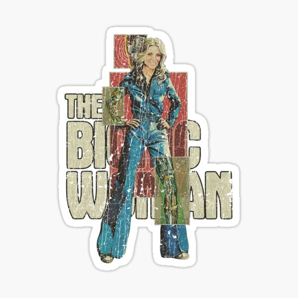 "The Bionic Woman" Sticker by jacobcdietz | Redbubble