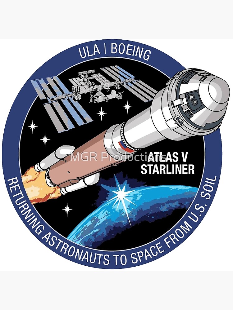 Impression photo « Version graphique du logo Starliner Atlas 5 de ...
