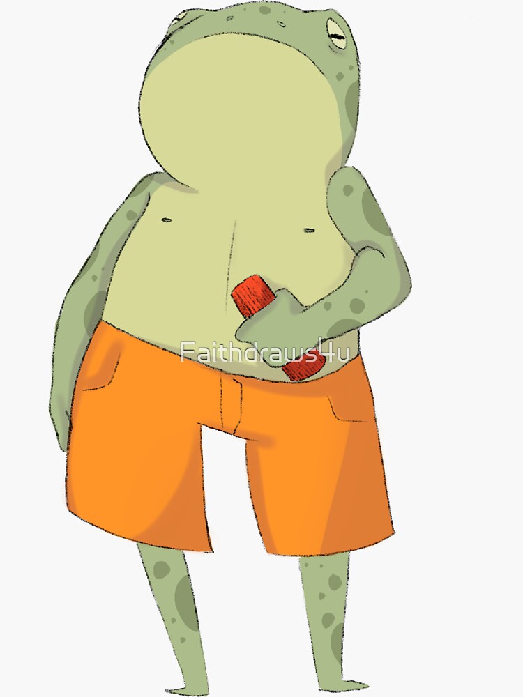 "Frog dad" Sticker by Faithdraws4u | Redbubble