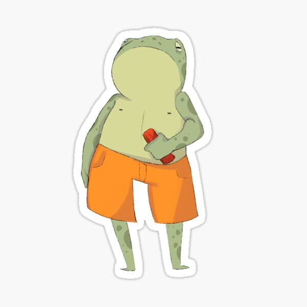 "Frog dad" Sticker by Faithdraws4u | Redbubble