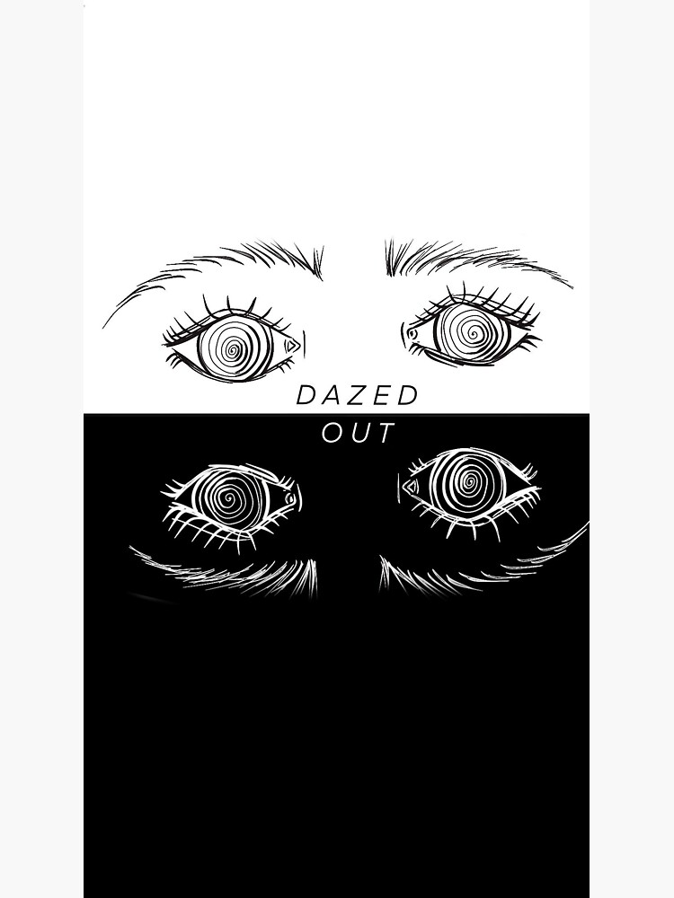 "Dazed Out" Sticker by kaylajlundy | Redbubble