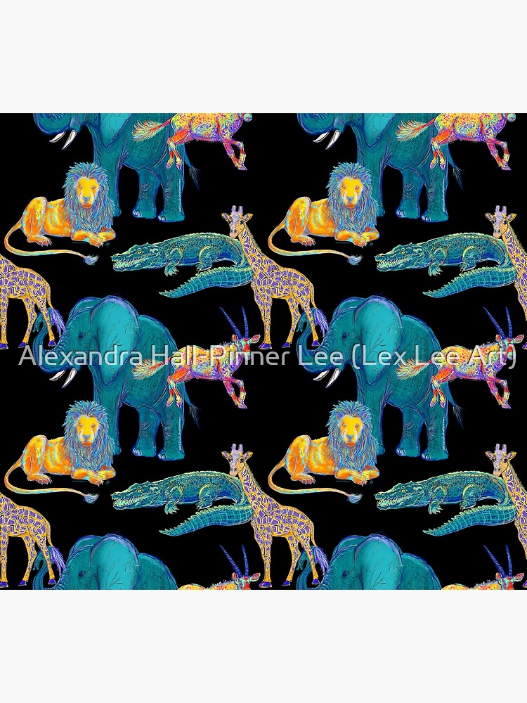 "Africa Animalia" Poster for Sale by ArmedCadaver | Redbubble