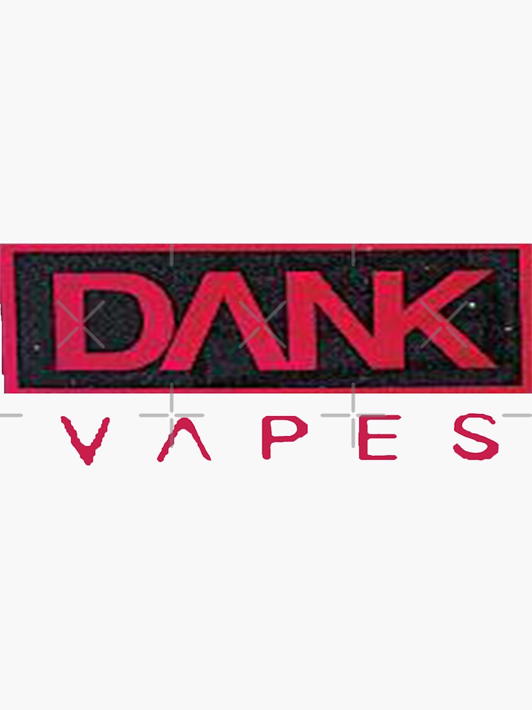 "Dank Vapes Dab Logo" Sticker for Sale by TheMemePlug | Redbubble