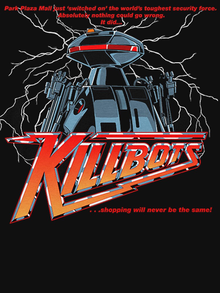"Killbots - "Movie Poster Art"【﻿Horror】 Design （1986）☆VHS|Gasm Video ...