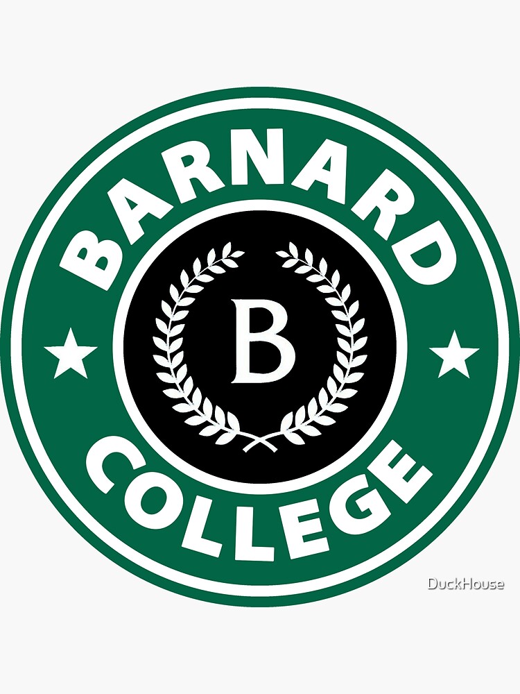 "Barnard College" Sticker for Sale by DuckHouse | Redbubble
