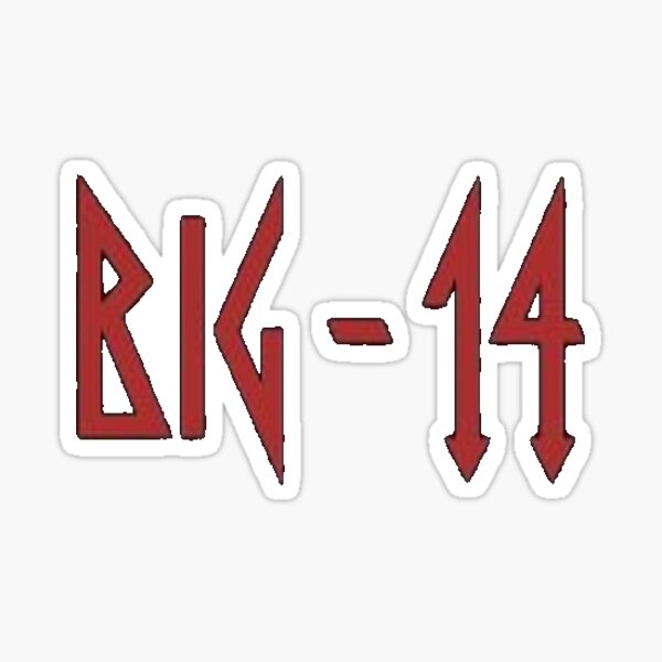 Big 14 Stickers | Redbubble
