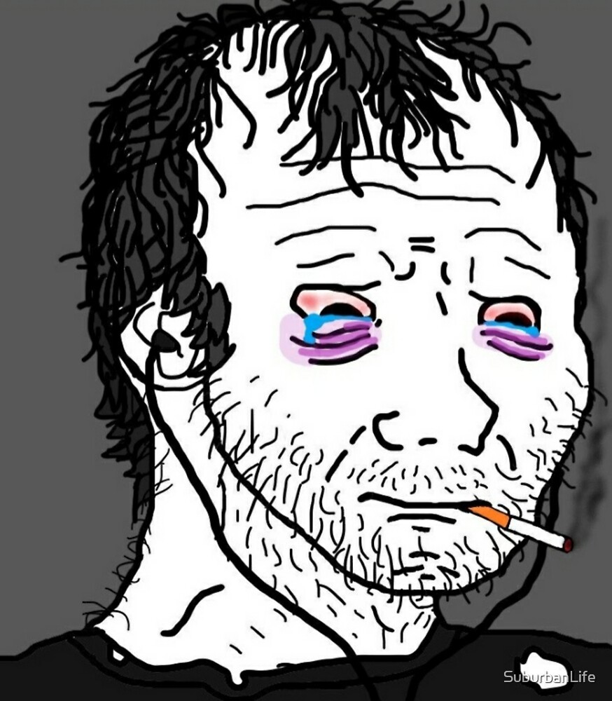 "Doomer Wojak Hat Off" by SuburbanLife | Redbubble