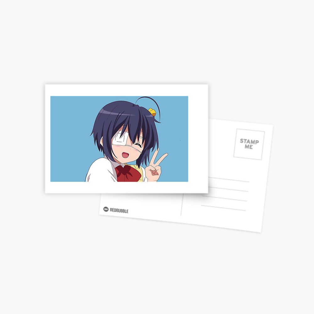 "Rikka peace sign " Sticker for Sale by UwU-Senpai | Redbubble
