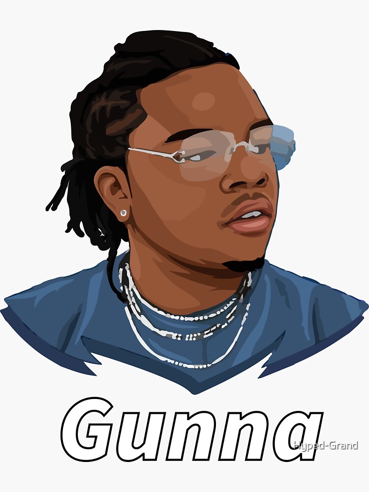 "Gunna" Sticker by Hyped-Grand | Redbubble
