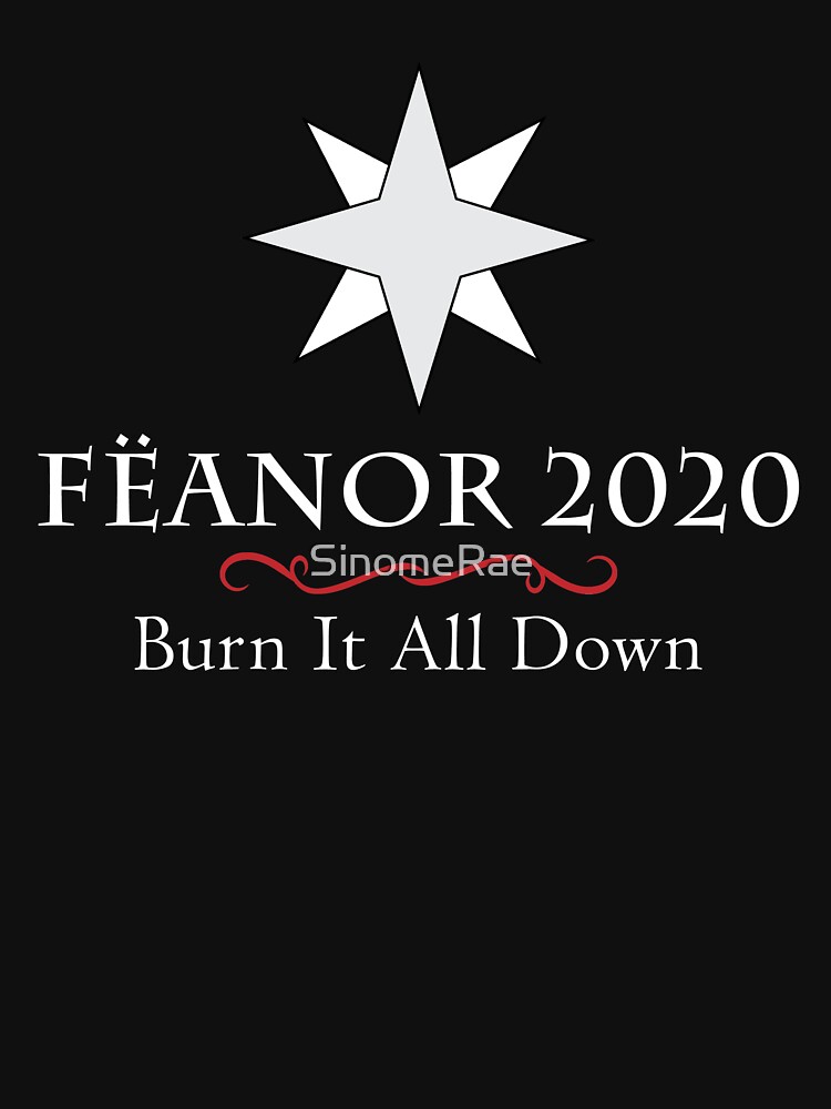 "Feanor 2020 Campaign Bumper Sticker Feanorian Star" Essential T-Shirt ...