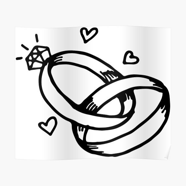 "Compromise Rings Tattoo" Poster for Sale by Romanii13 | Redbubble