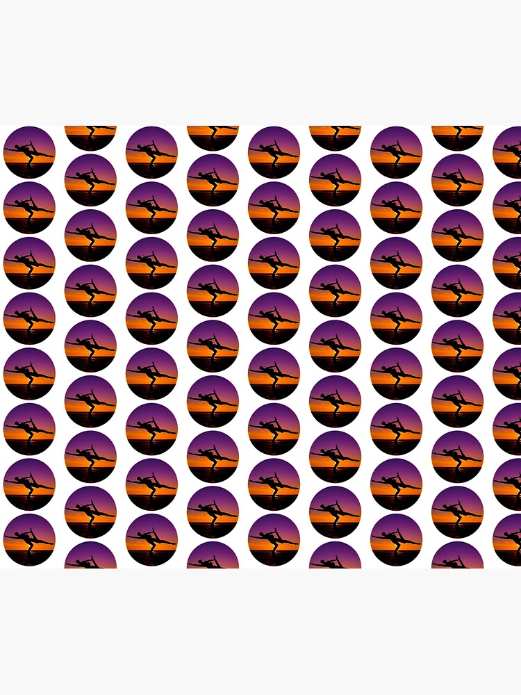 Rideau de douche « « Acro Sunset Silhouette » par SadSac Designs », par ...