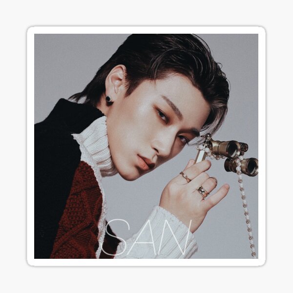 "SAN ATEEZ" Sticker for Sale by KpopElves | Redbubble