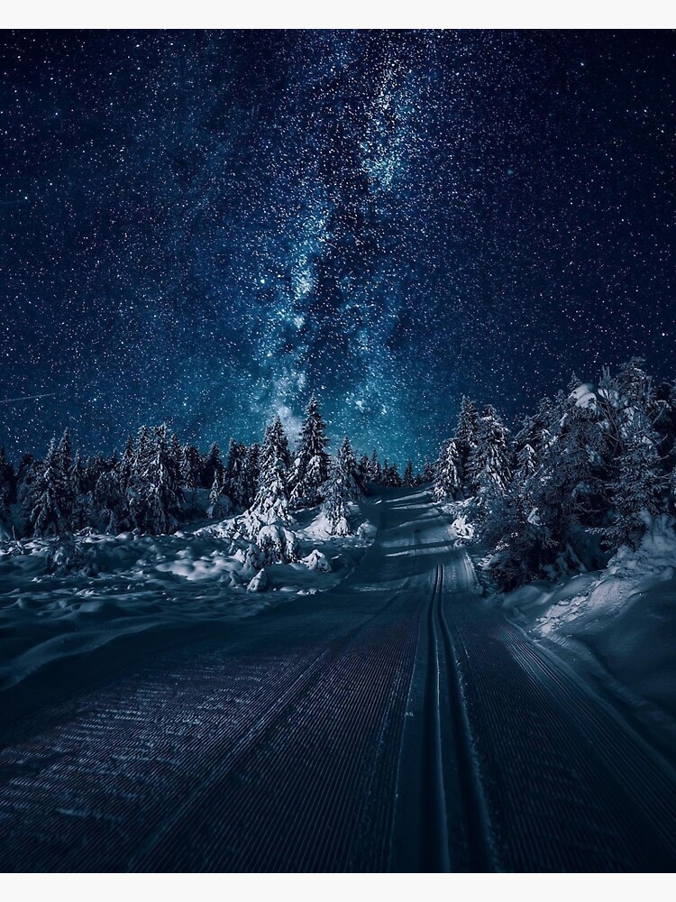 "unique night sky with amazing colors " Sticker for Sale by janith45 ...