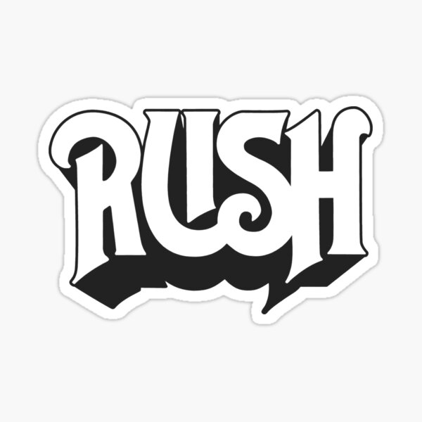 Band Rush Stickers | Redbubble