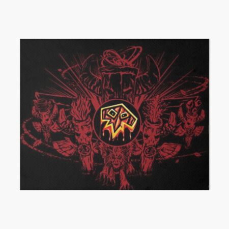 "Shaman logo" Art Board Print by Marouwx | Redbubble