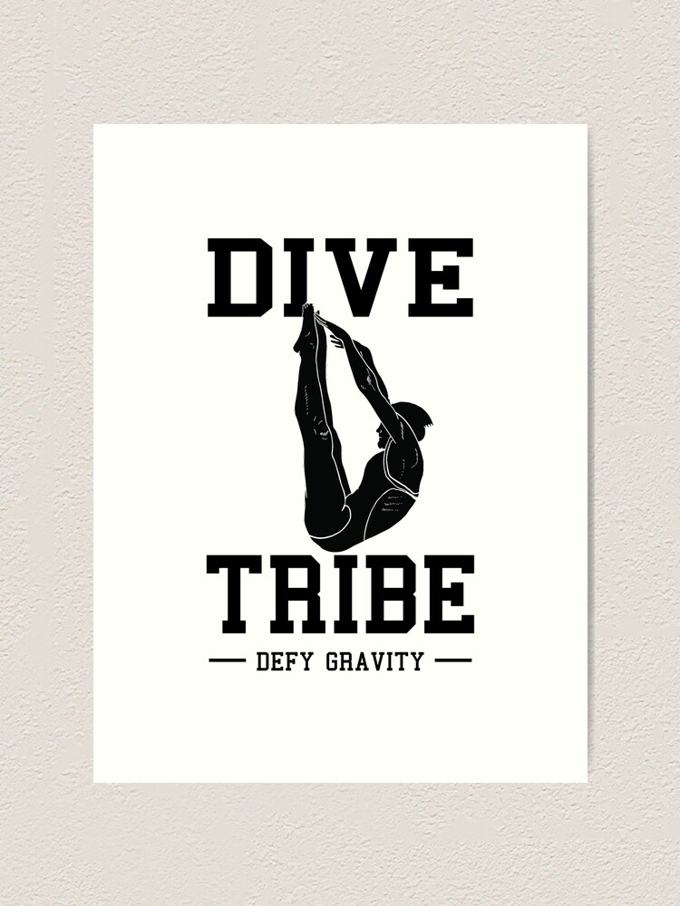 "Womens Dive Tribe 2 by Womens Springboard Platform Diver Gifts" Art ...