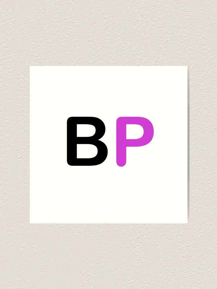 "BLACKPINK BP STICKERS LOGO" Art Print by IAnragon | Redbubble