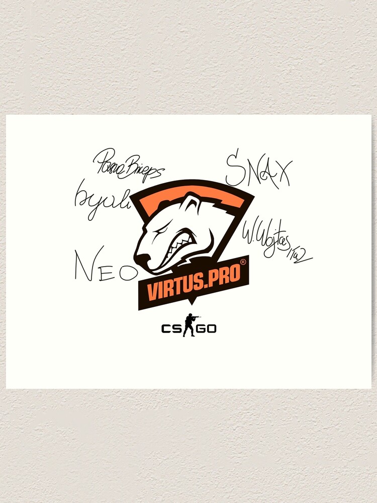 "Virtus.pro signed players" Art Print by adell88 | Redbubble