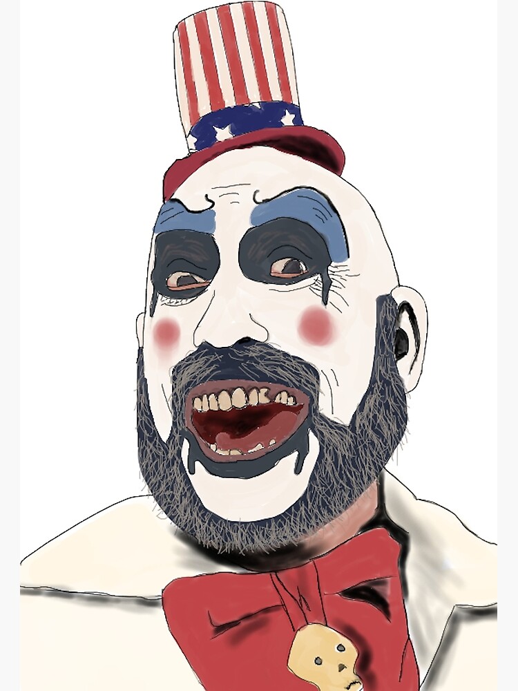 Póster «Capitán Spaulding Dibujo» de HoboliciousUk | Redbubble