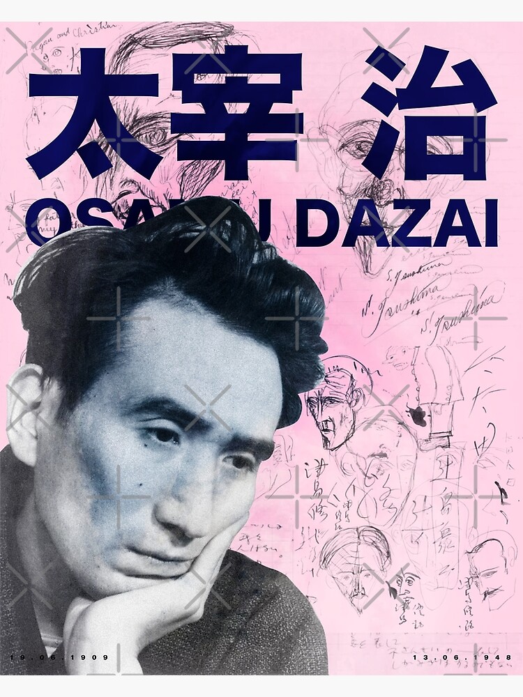 Osamu Dasai - Colorized Premium Matte Vertical Poster sold by Barbara ...