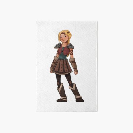 "Astrid Character Profile HTTYD" Art Board Print for Sale by jssannart ...