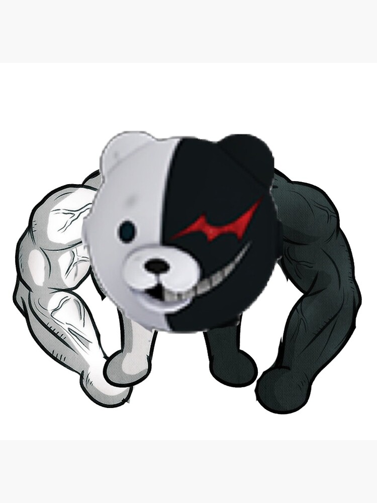 Poster « buff ball monokuma », par ellalune | Redbubble