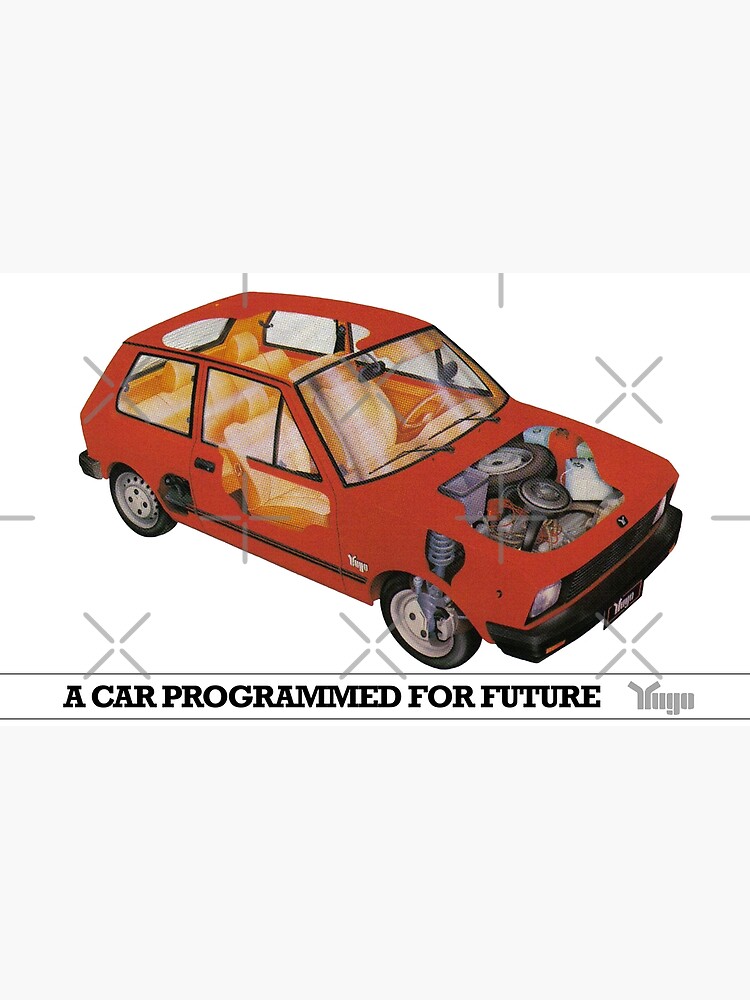 "YUGO 45" Poster by ThrowbackM2 | Redbubble