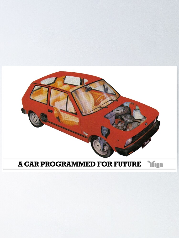 "YUGO 45" Poster by ThrowbackM2 | Redbubble