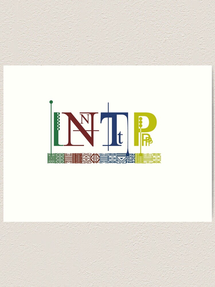 "INTP - The Thinker/Architect - Myers-Briggs Typology" Art Print for ...