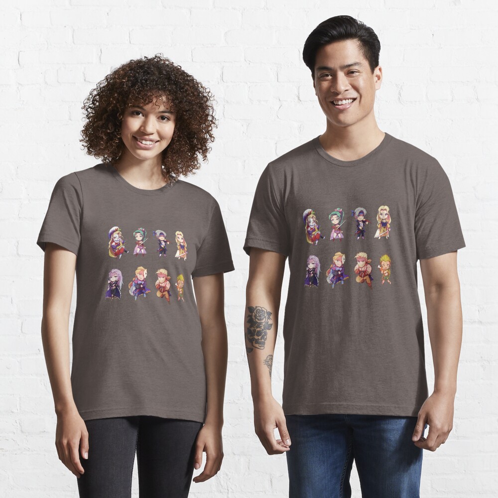 "Final Fantasy VI chibis" T-shirt for Sale by rixennn | Redbubble ...