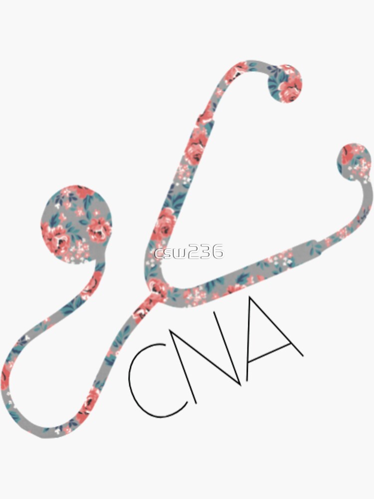 "Nurse's Aide STNA/CNA" Sticker for Sale by csw236 | Redbubble