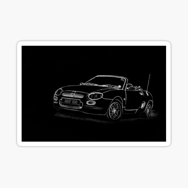 "MGF Print" Sticker for Sale by DJPImages | Redbubble