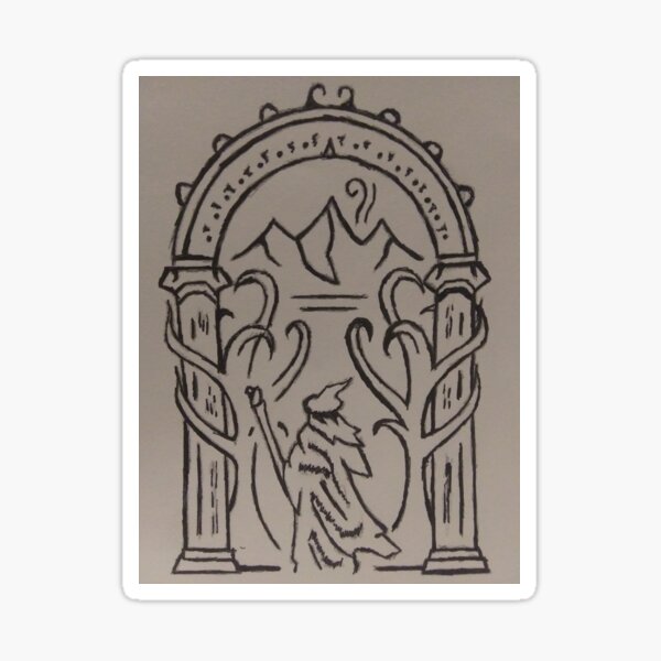 "A wizard" Sticker for Sale by Jayshadows | Redbubble