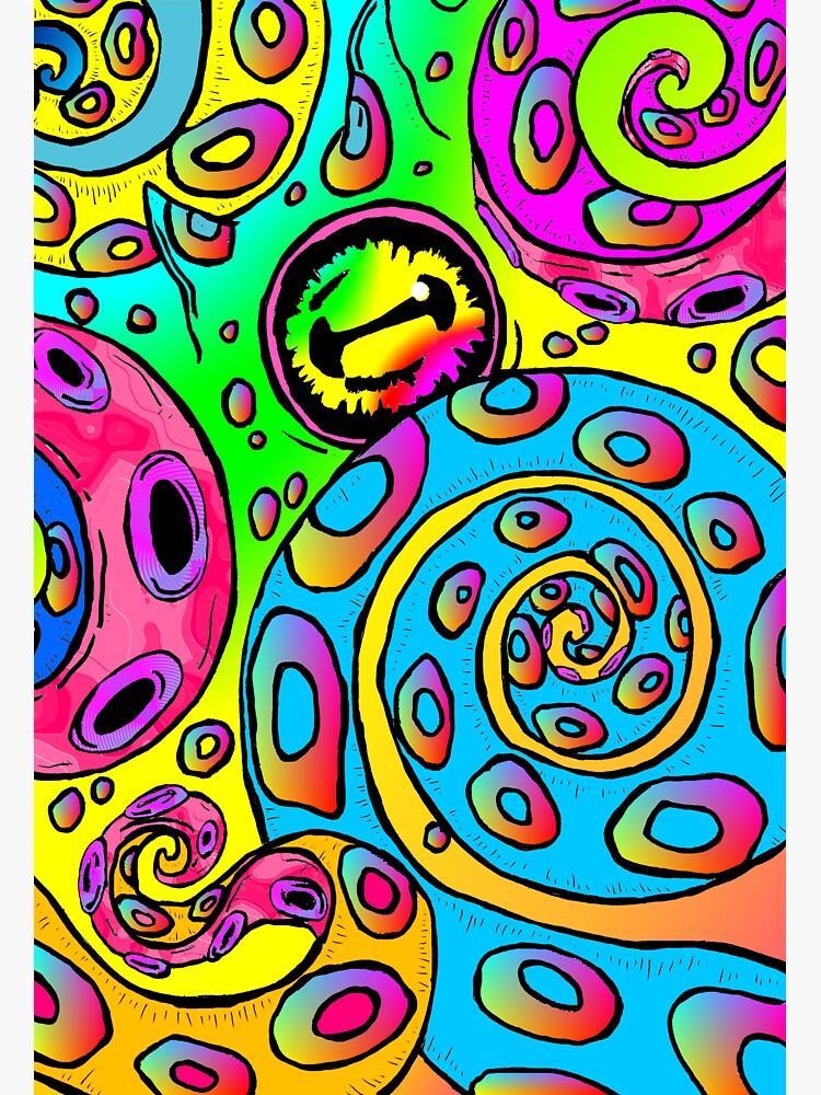 "rainbow octopus" Sticker for Sale by AStirlingImage | Redbubble