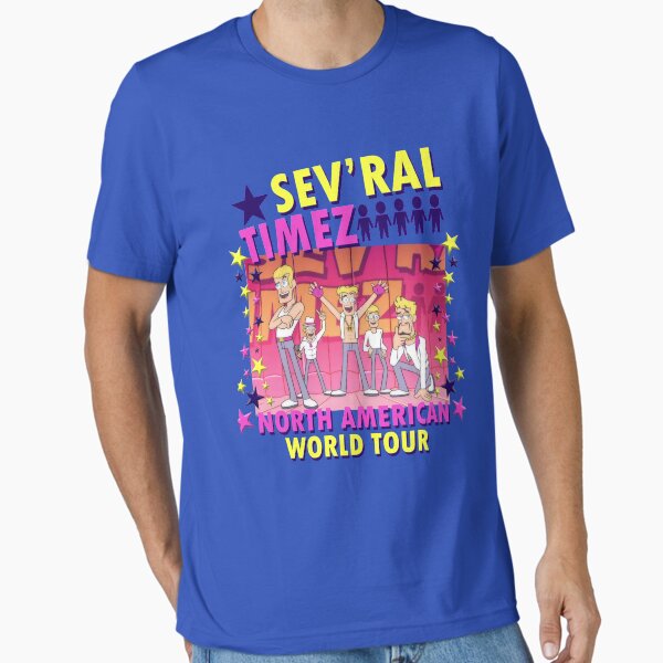"Sev'ral Timez Tour Merchandise" Essential T-Shirt for Sale by SHOPGUY ...