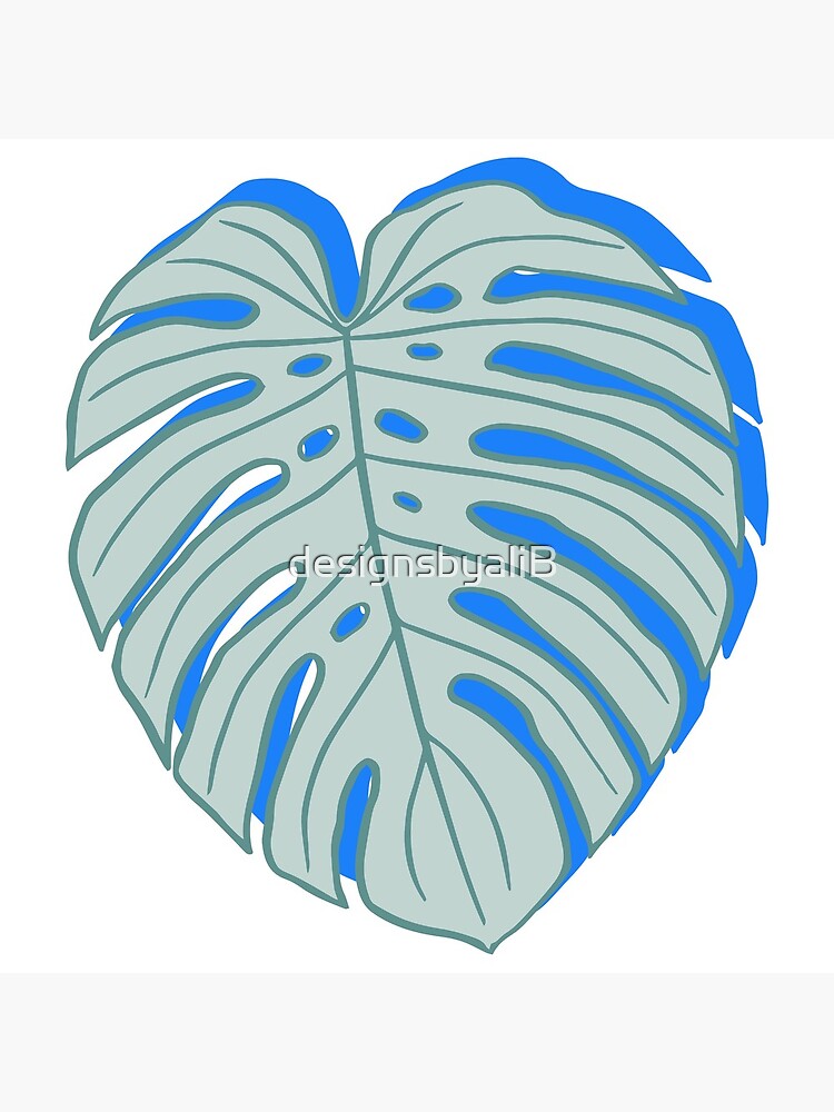 "sea leaf" Poster by designsbyaliB | Redbubble