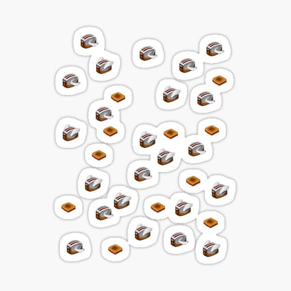"Flying Toasters" Sticker for Sale by Jacob King | Redbubble