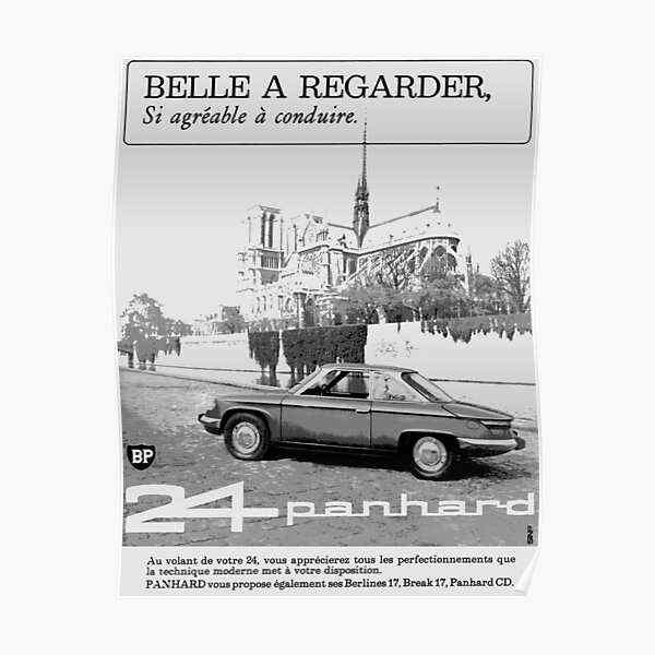 "PANHARD 24" Poster for Sale by ThrowbackM2 | Redbubble