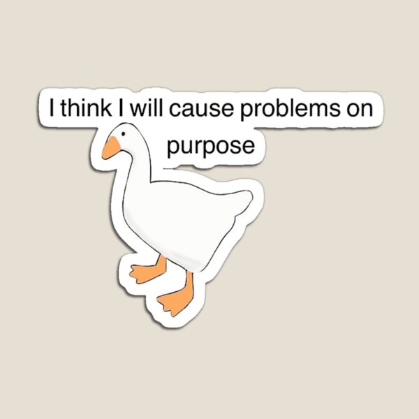 Goose Game Magnets | Redbubble