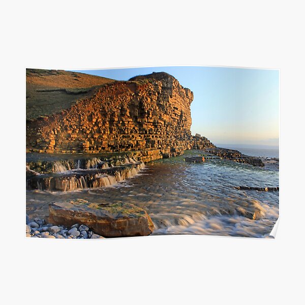 "Monknash Beach " Poster for Sale by ellenmpics | Redbubble