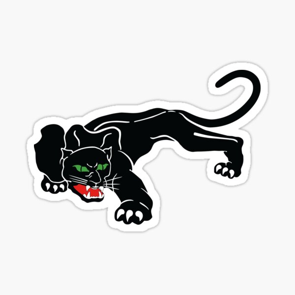 "Black Panther" Sticker by Sabay | Redbubble