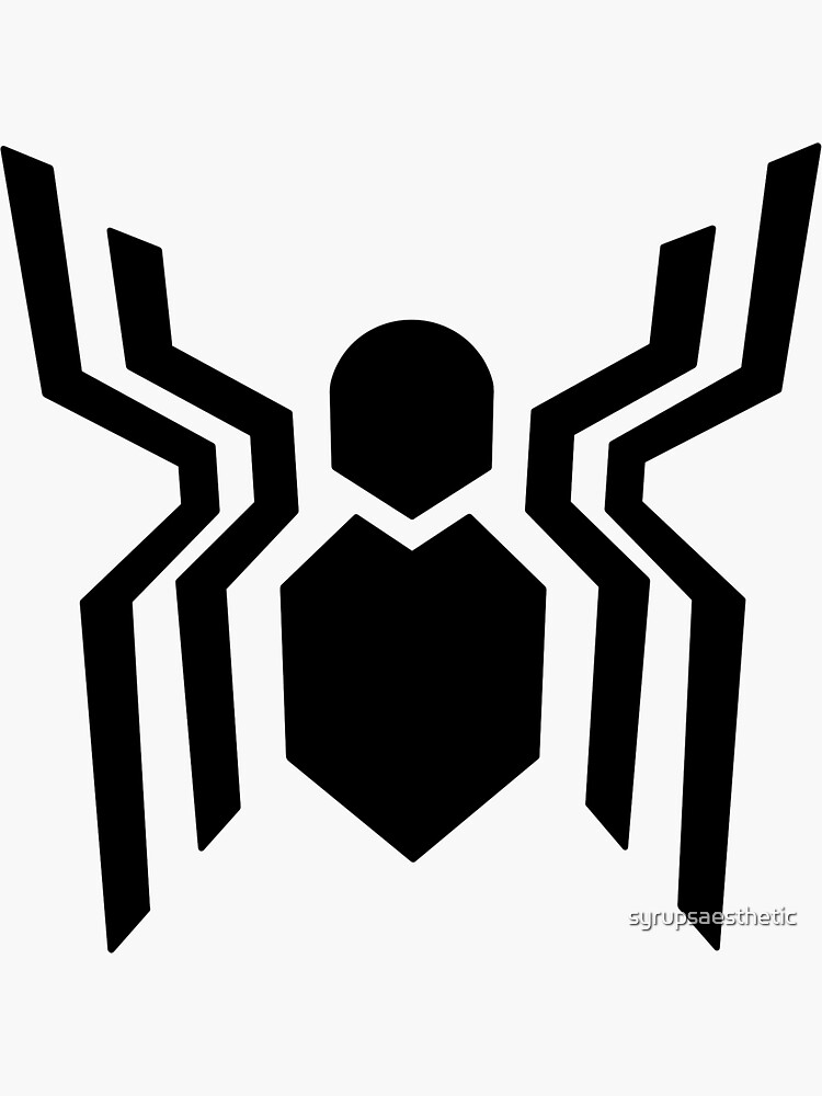 "Spidey Symbol V.1" Sticker for Sale by syrupsaesthetic | Redbubble