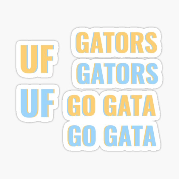 "UF Pastel Sticker Pack" Sticker for Sale by jpasche | Redbubble