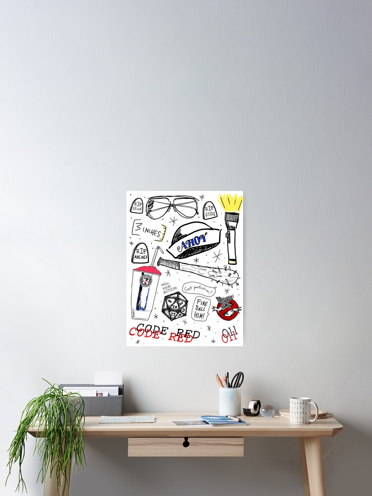 "Stranger Things Flash" Poster for Sale by huntersilas | Redbubble