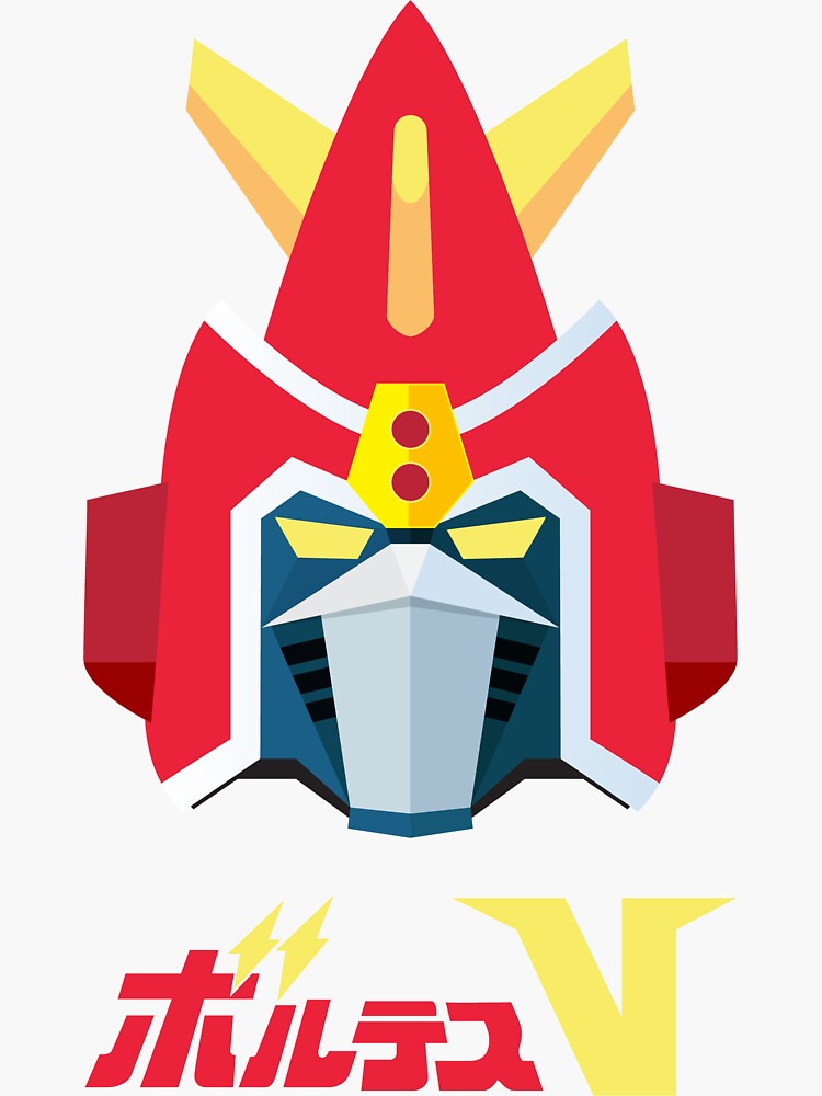 "Voltes V" Sticker for Sale by lpotr4 | Redbubble