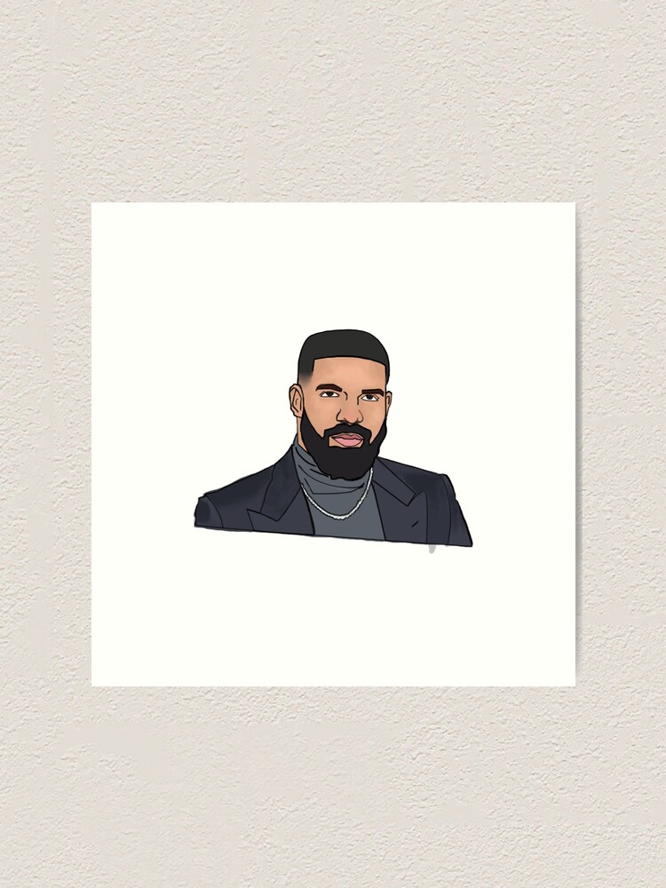 "Drizzy Drake" Art Print for Sale by ayoubmostafaa | Redbubble